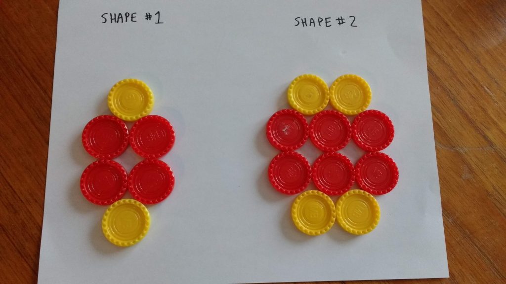 Algebra connect 4 counters project